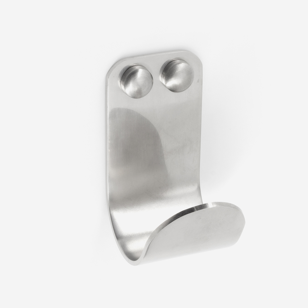 Patère salle de bain 1 tête inox brillant inox - Japan - Bath Bazaar