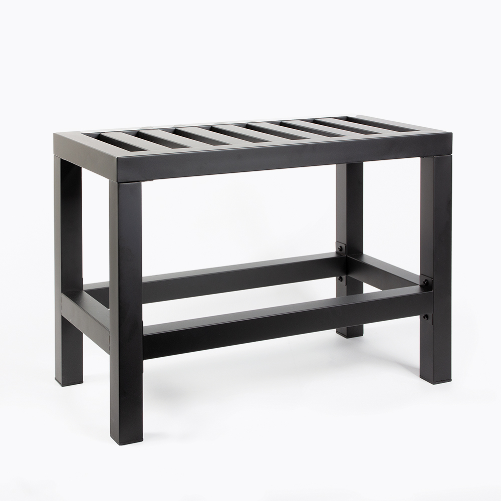 Banc salle de bain inox brillant - Plazza - Bath Bazaar